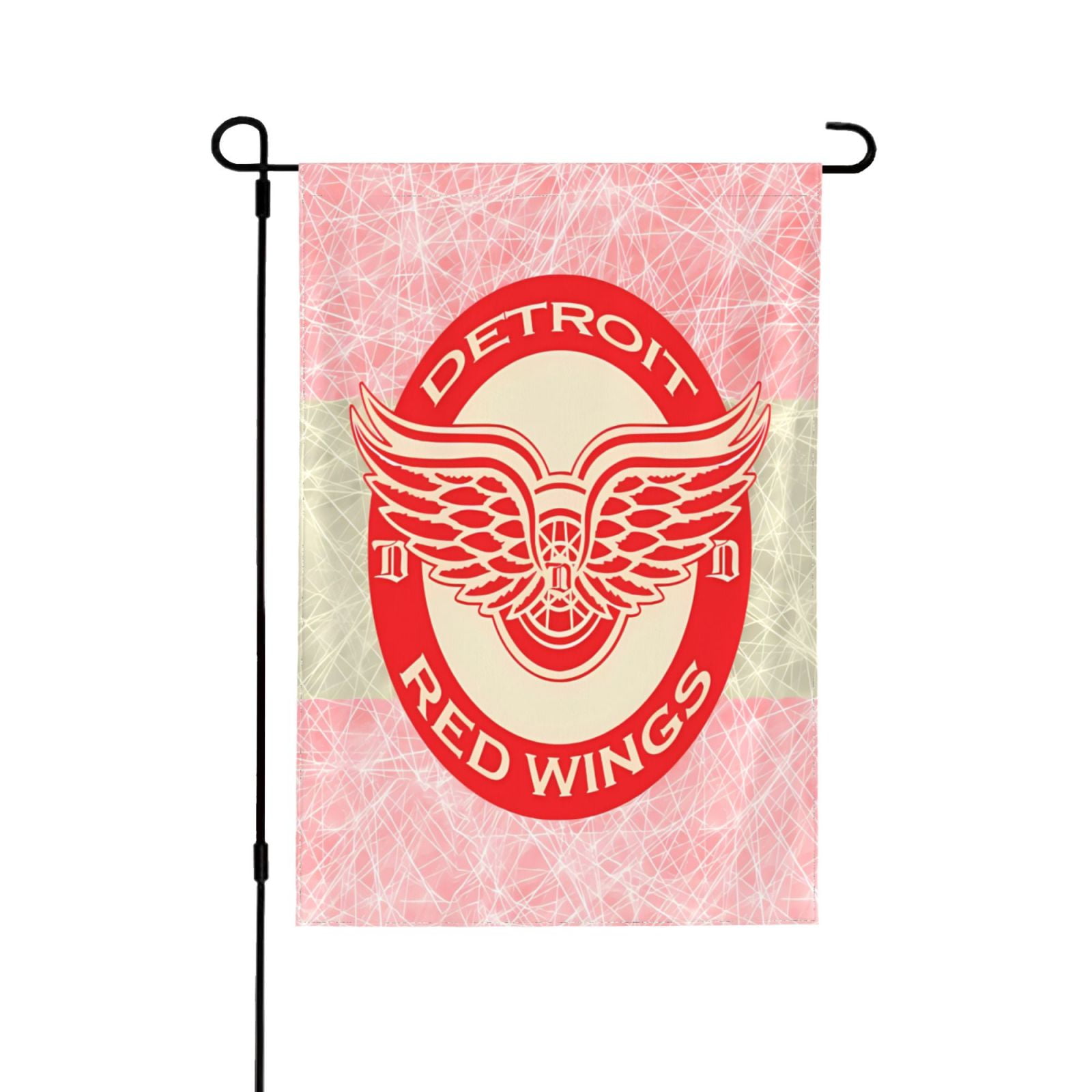 Red_Wings Hockey Team All Seasons Double Sided Garden Flag, Double ...