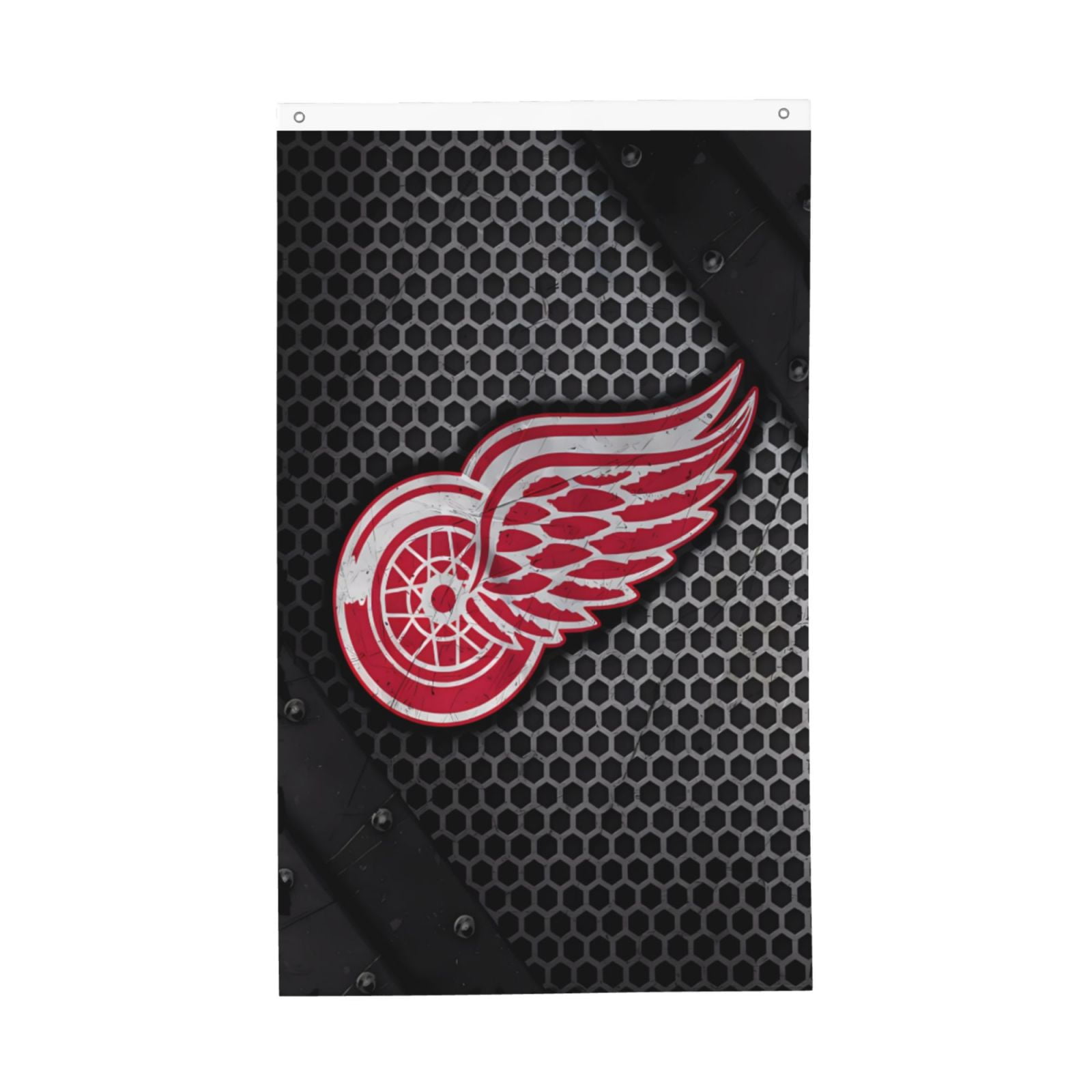 Red_Wings Ice Hockey Team 3x5ft Vertical Double Sided Polyester Flag ...