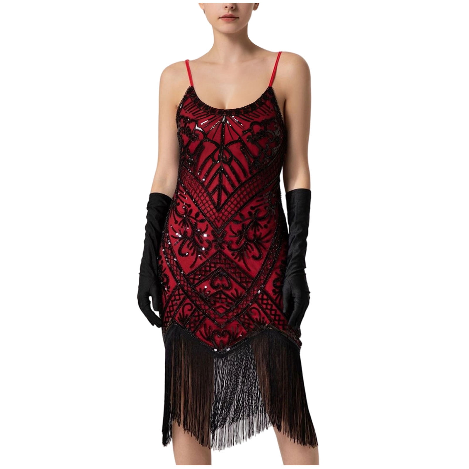 Red Women Crewneck Dresses Homecoming Dresses for Women Short Sleeve ...