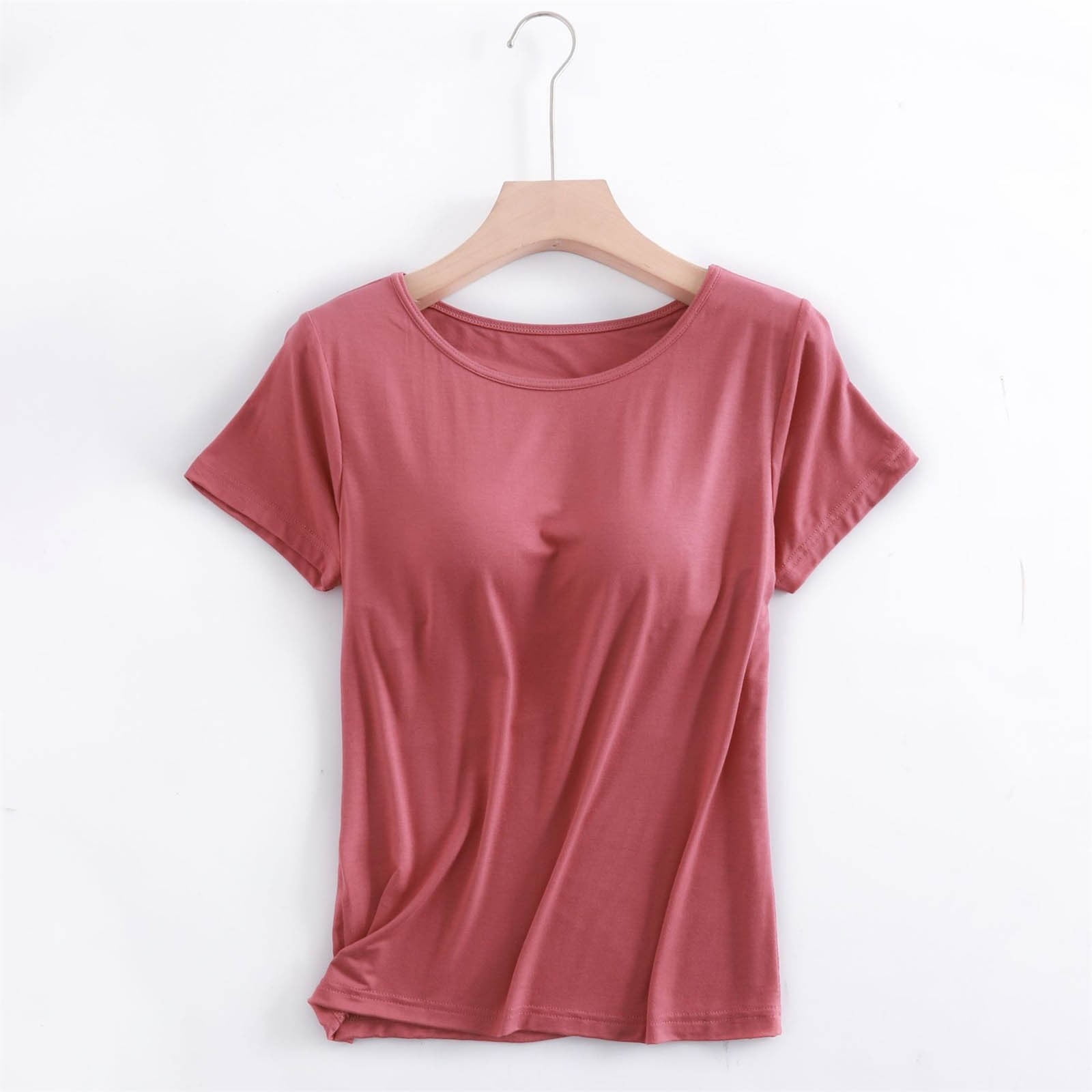 Red Womens Tops Yoga Gym Tops Workout Tank Tops Strap Padded ...