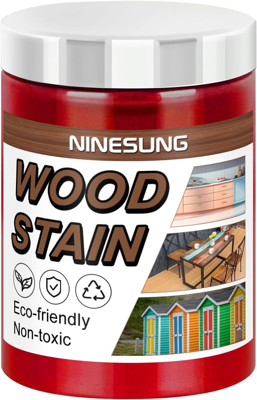 Red Wood Stain | Colored Wood Stain for Indoor and Outdoor Furniture ...