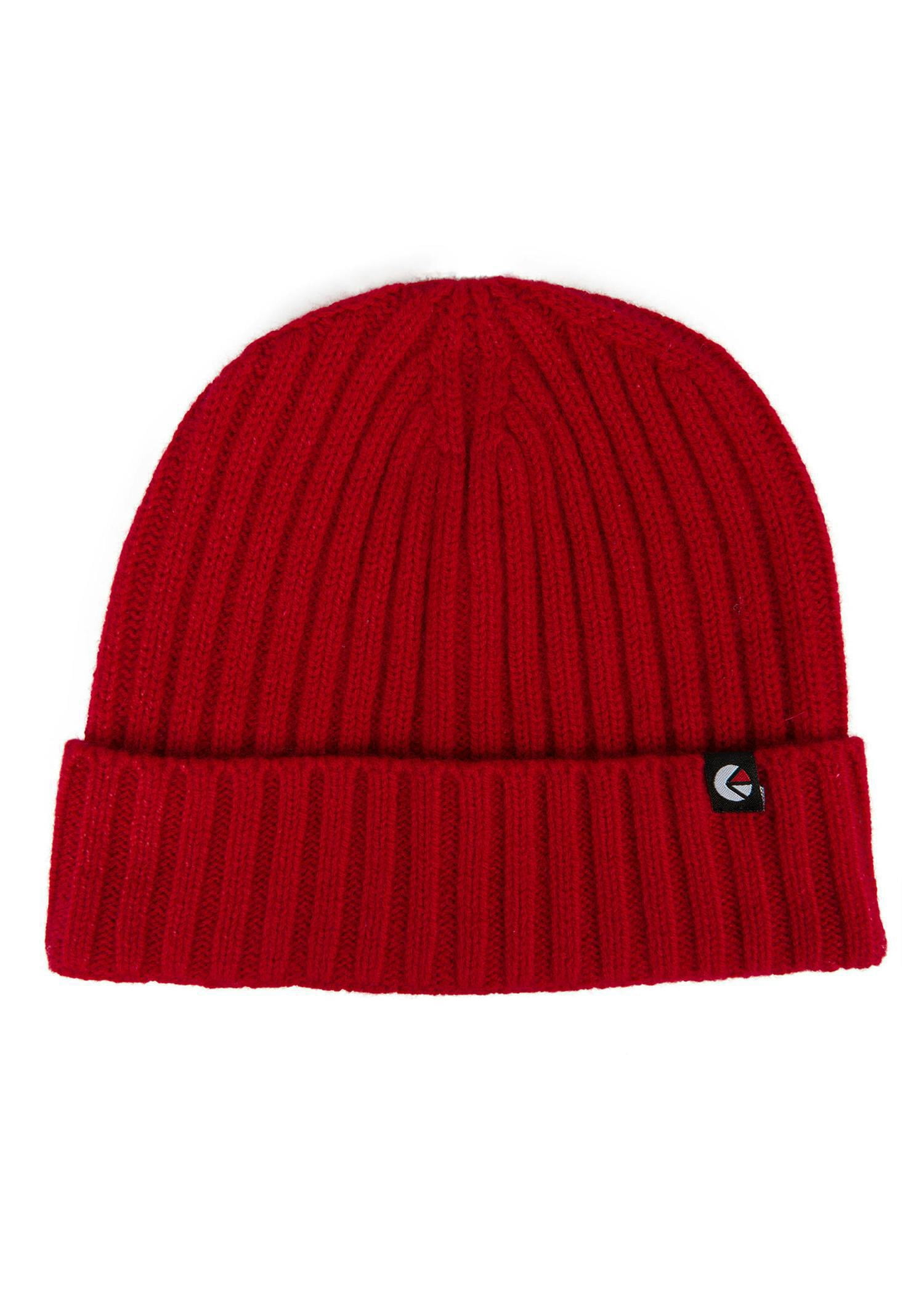 Red | Wool Fold Beanie - Walmart.com
