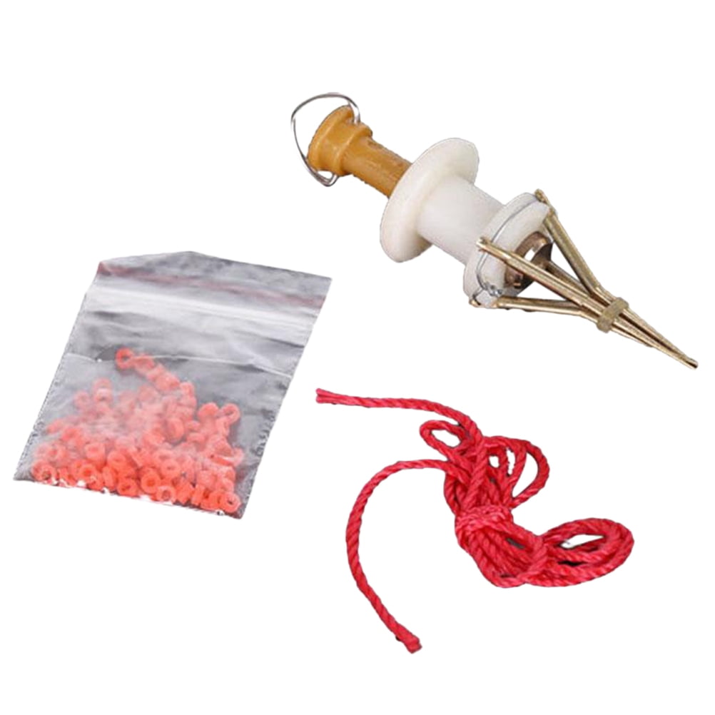 Red Worm Bait Worm Clip Granules Bloodworm Earthworm Clips Fishing ...