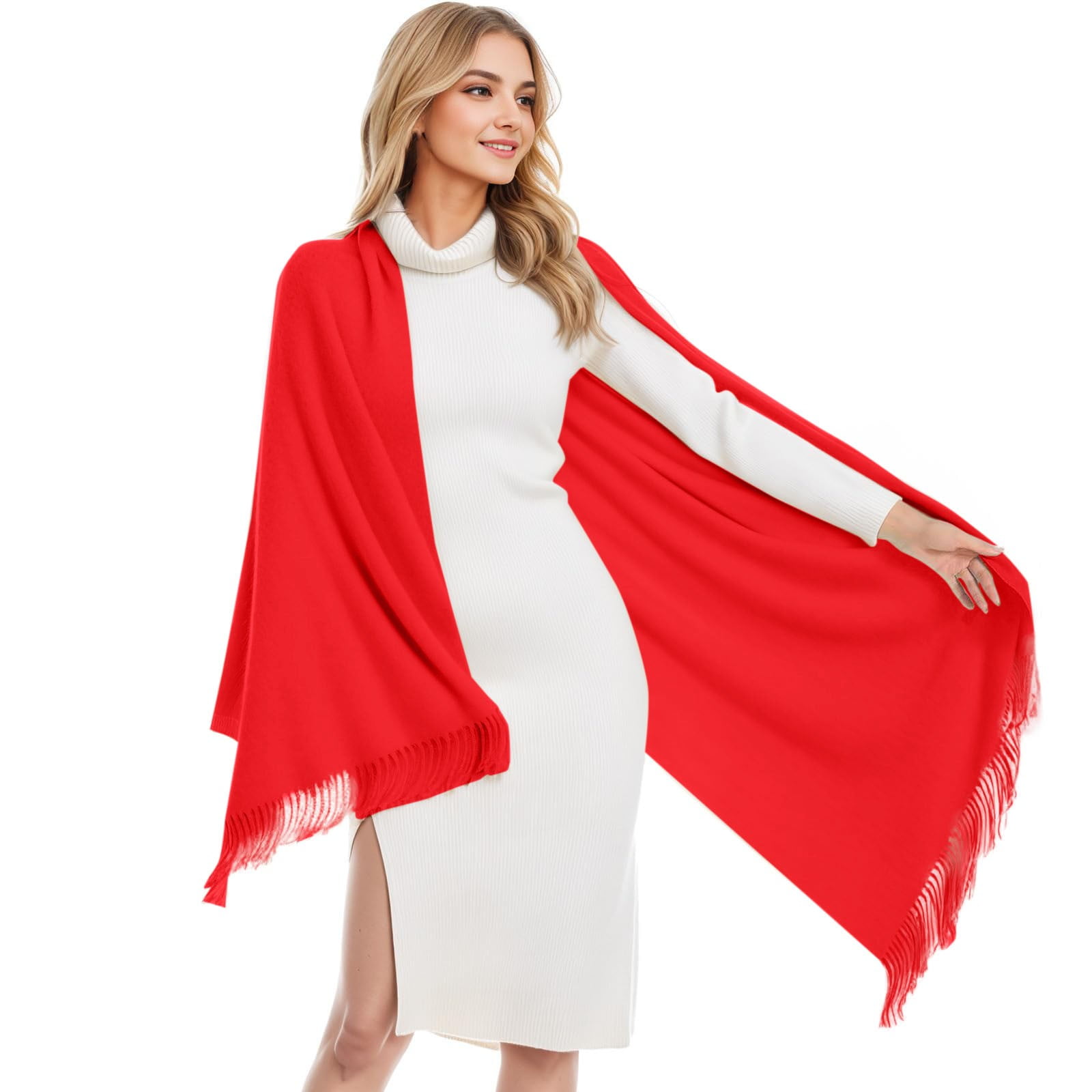 Red Wraps Shawls and Wraps for Evening Dresses Pashmina Shawls Wraps ...