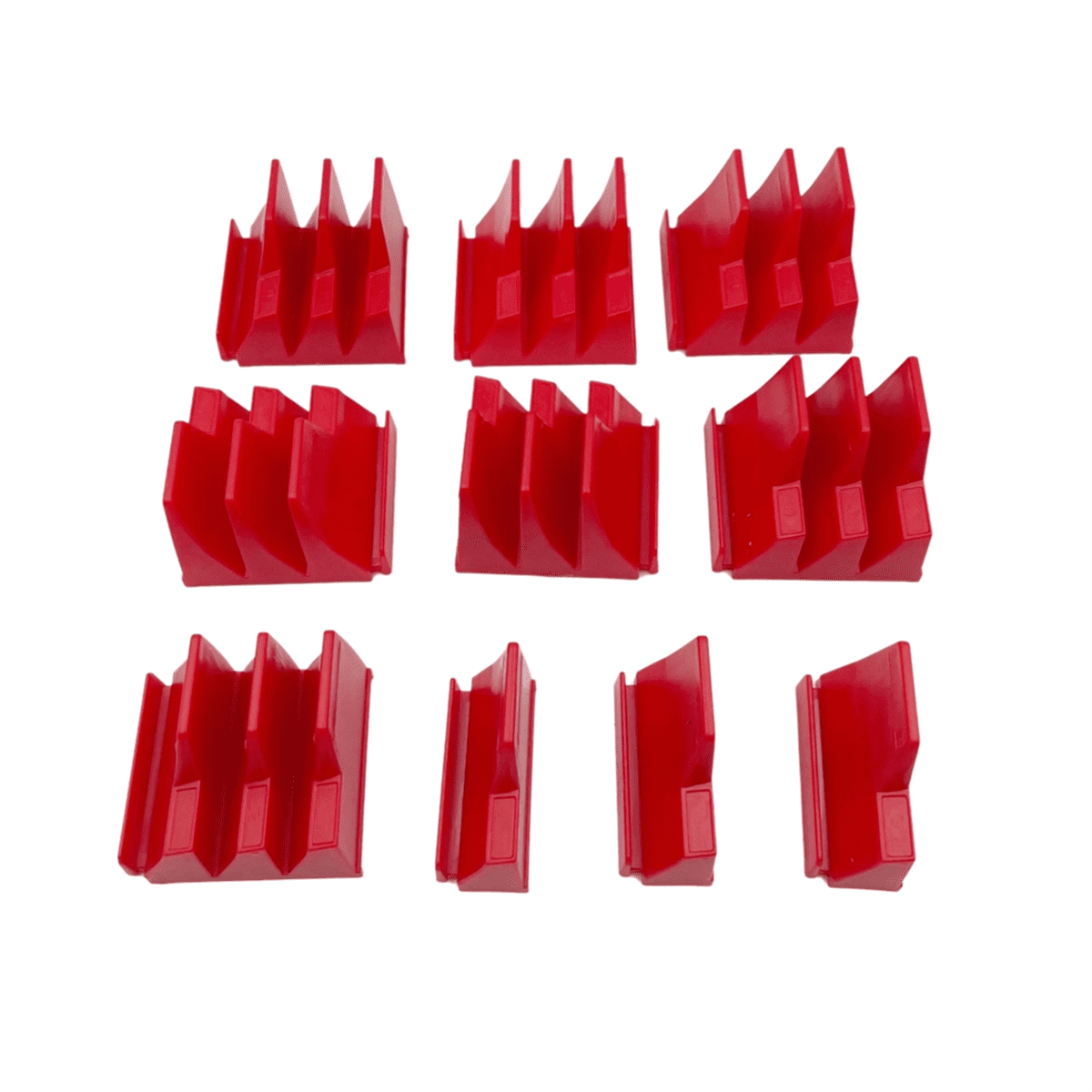 Red Wrench Storage Rack for 23 Wrenches - Organizer and Holder ...