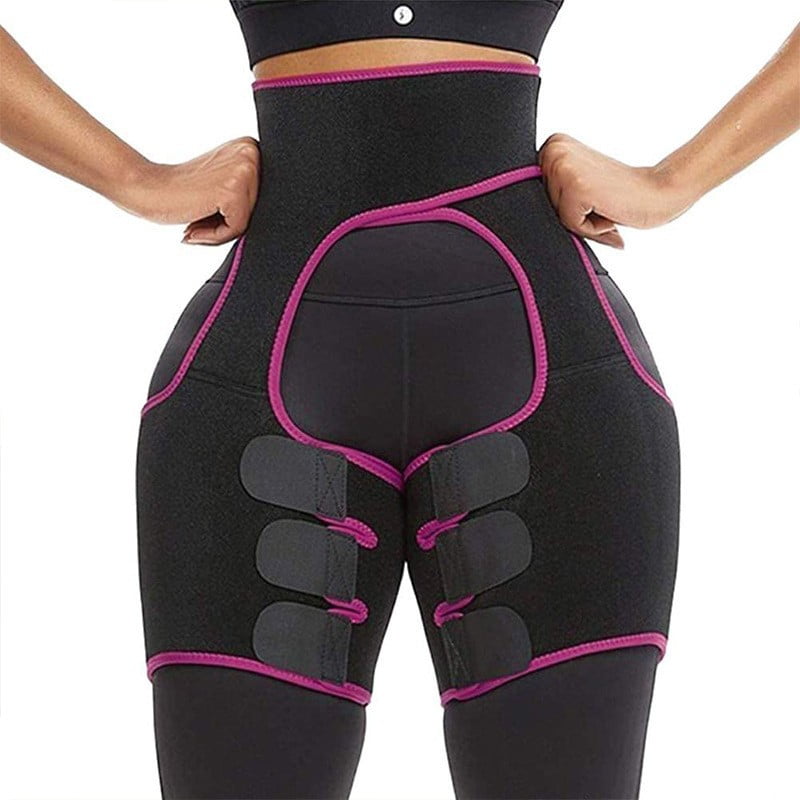 Red-XL-Booty Hip Enhancer Thigh Trimmer Butt Lifting Waist Leg Shaper ...