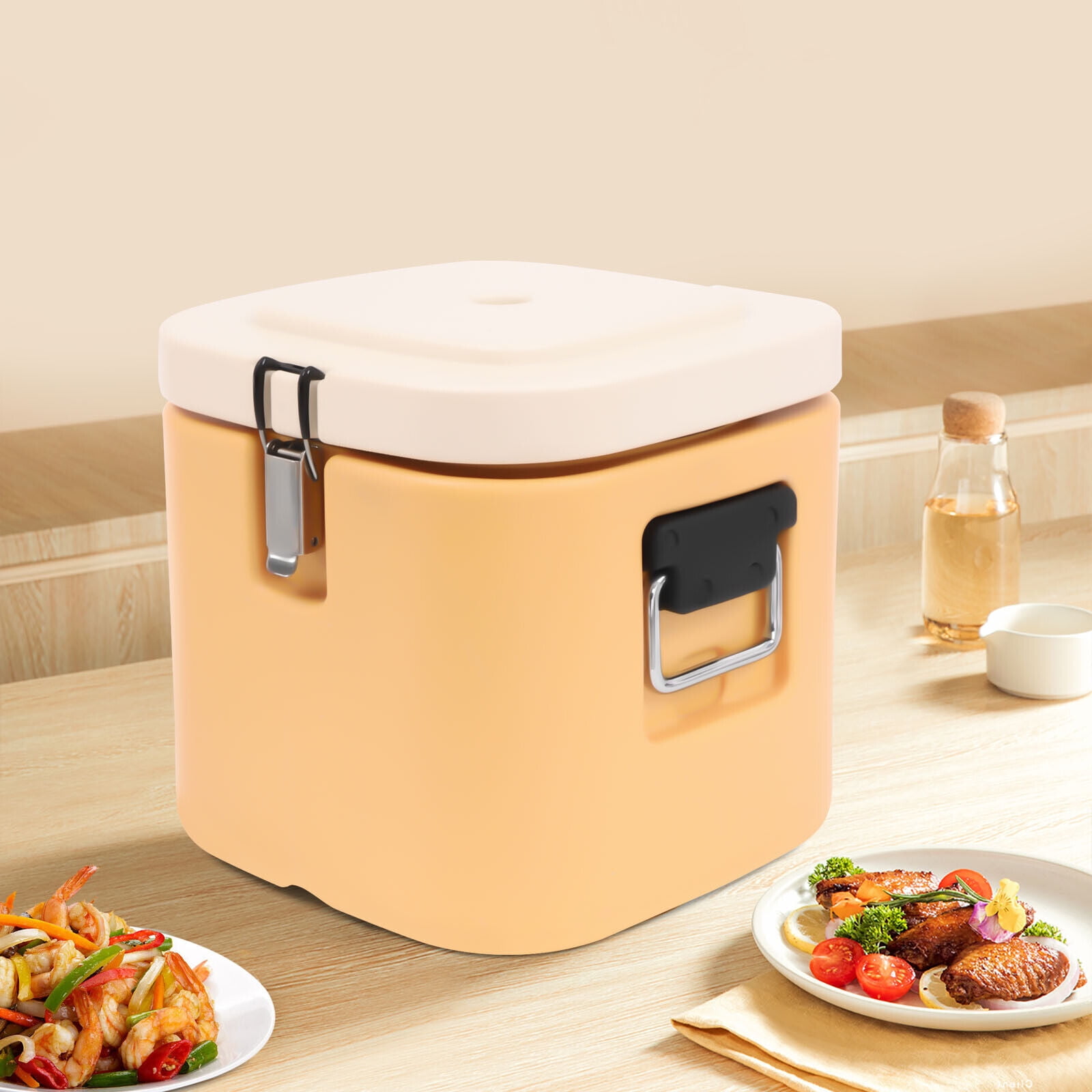 Red/Yellow 2.5GAL/10QT Insulated Soup Carrier Coolers for Food ...