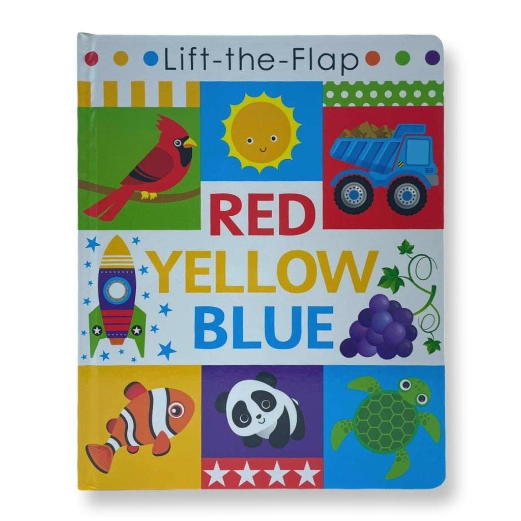 Red, Yellow, Blue- Lift the Flap Activity Kids Books - Childrens Books ...