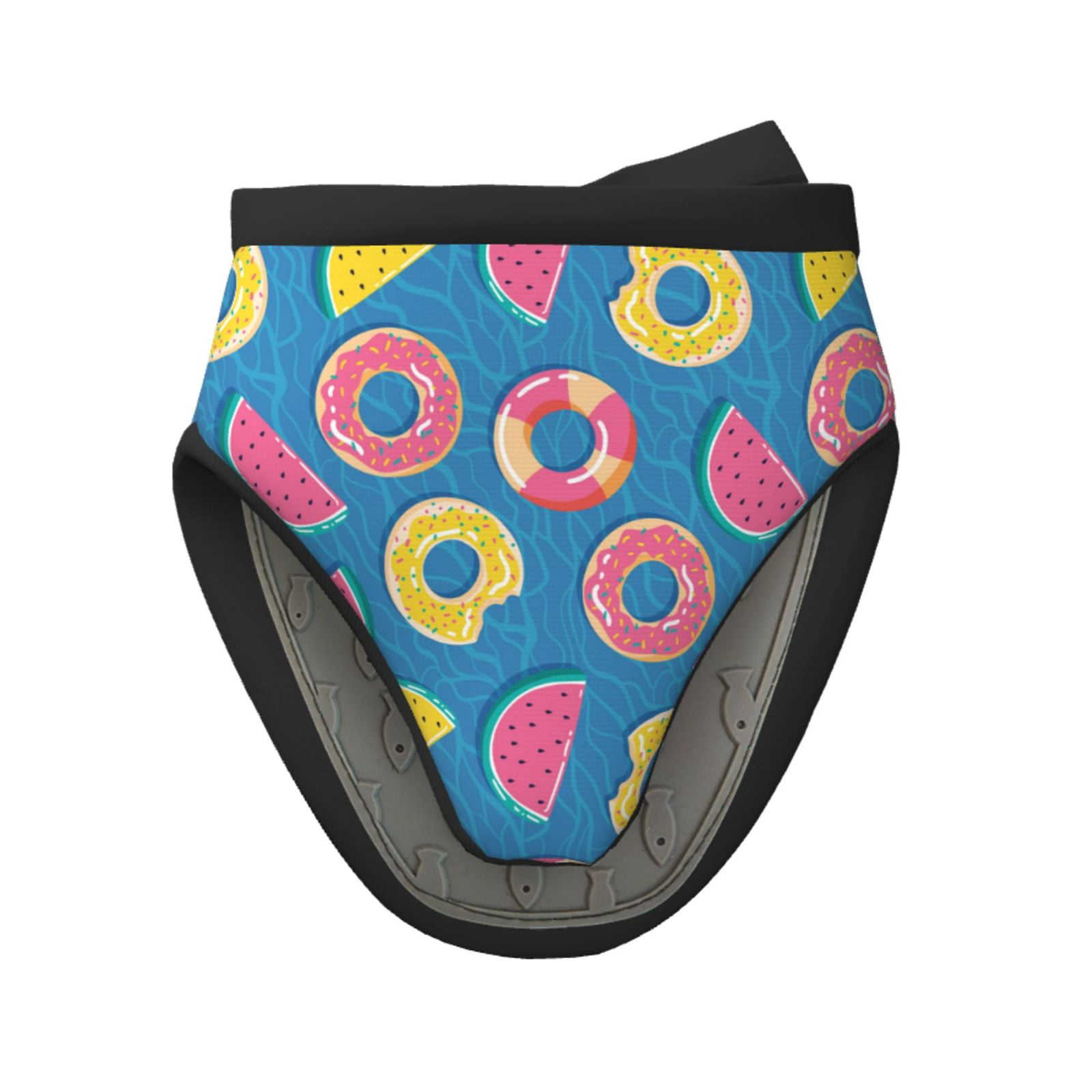 Red Yellow Watermelon Donuts Oven Mitts Heat Resistant - Soft Lining ...