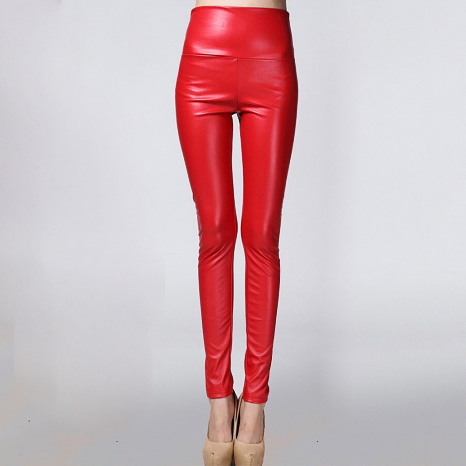 Red Yoga Pants Women Sports Fitness Pants Women's High Bomb Dry Run ...