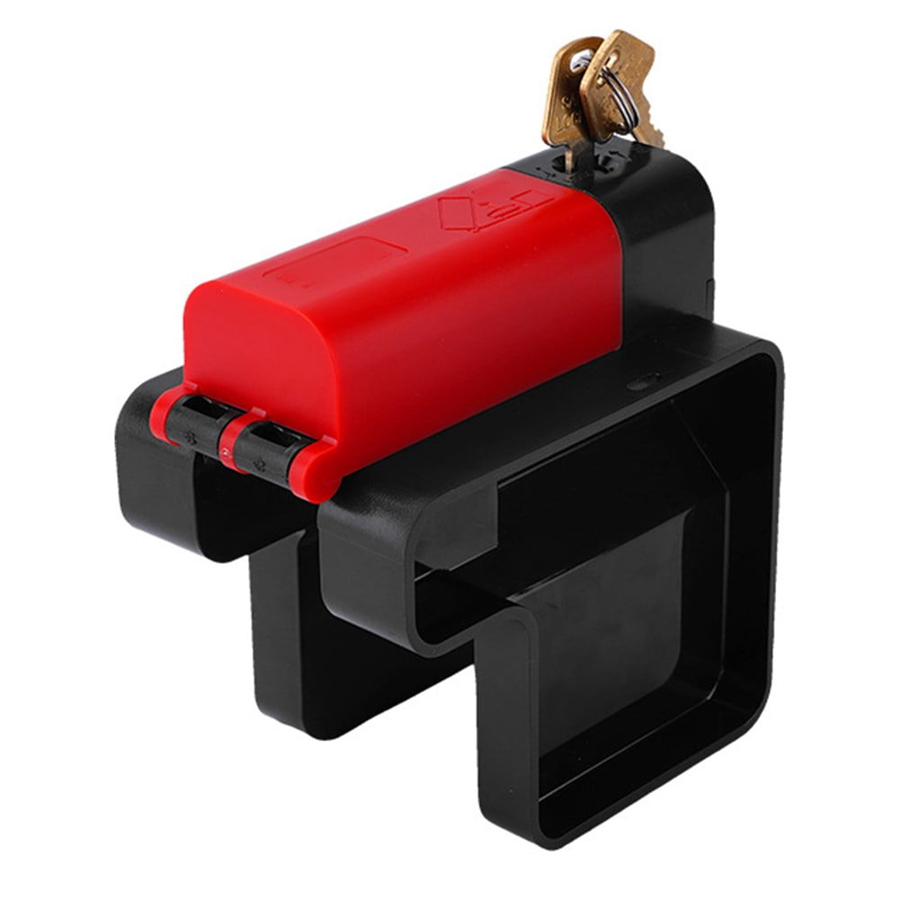 Red adjustable ball valve locking device self-locking for industrial ...