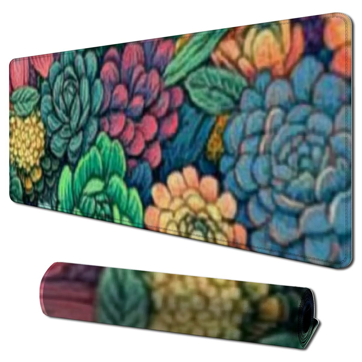 Red and Black Abstract Street Art Graffiti Extended Large Gaming Mouse ...