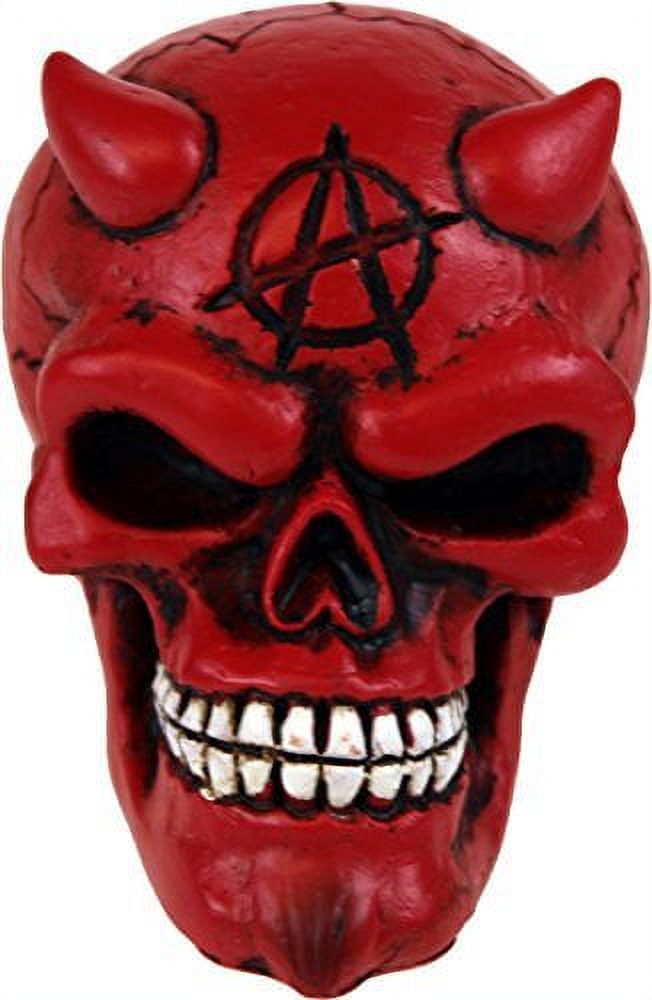 Red and Black Devil Skull Shift Knob - Walmart.com