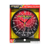 Red and Black Spider Venom 10" Round Wall Clock with Retina Display ...