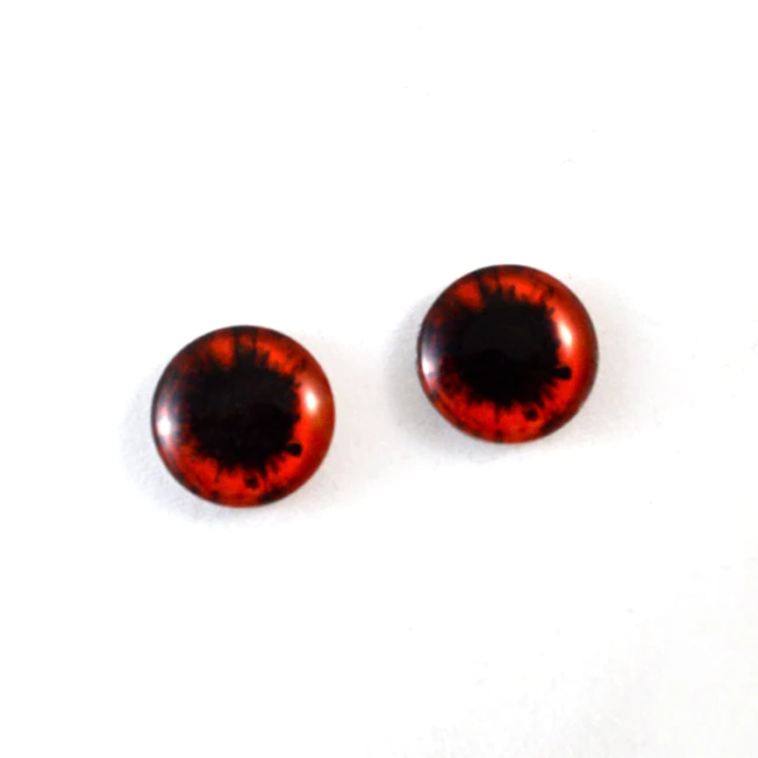 Red and Black Vampire Scary Glass Eyes - Walmart.com