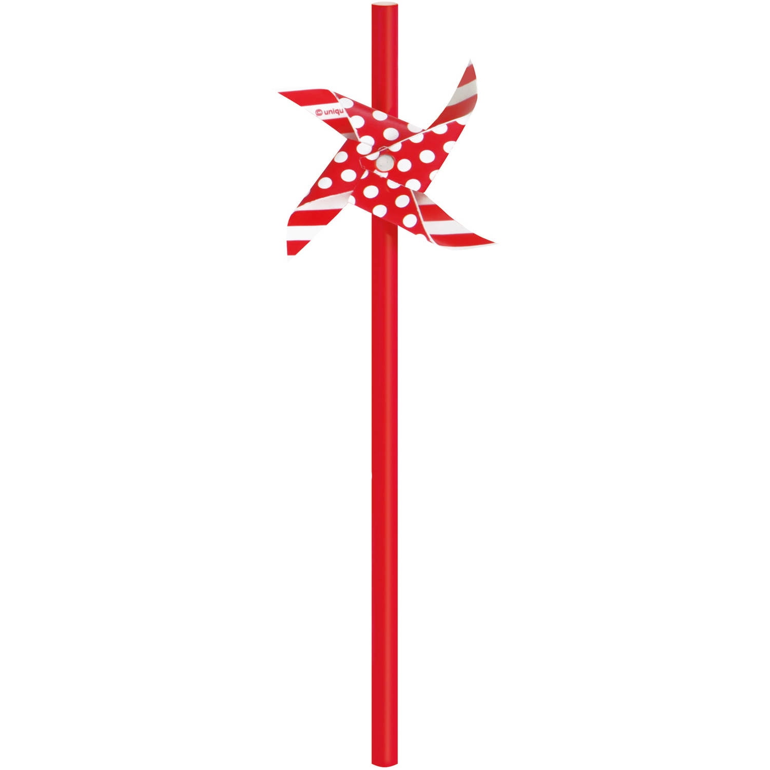 Red and White Pinwheel Paper Straws, 3ct - Walmart.com