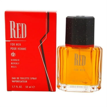 Giorgio Beverly Hills Red Perfume for Men, 3.4 Oz EDT SP Fragrance Gift ...