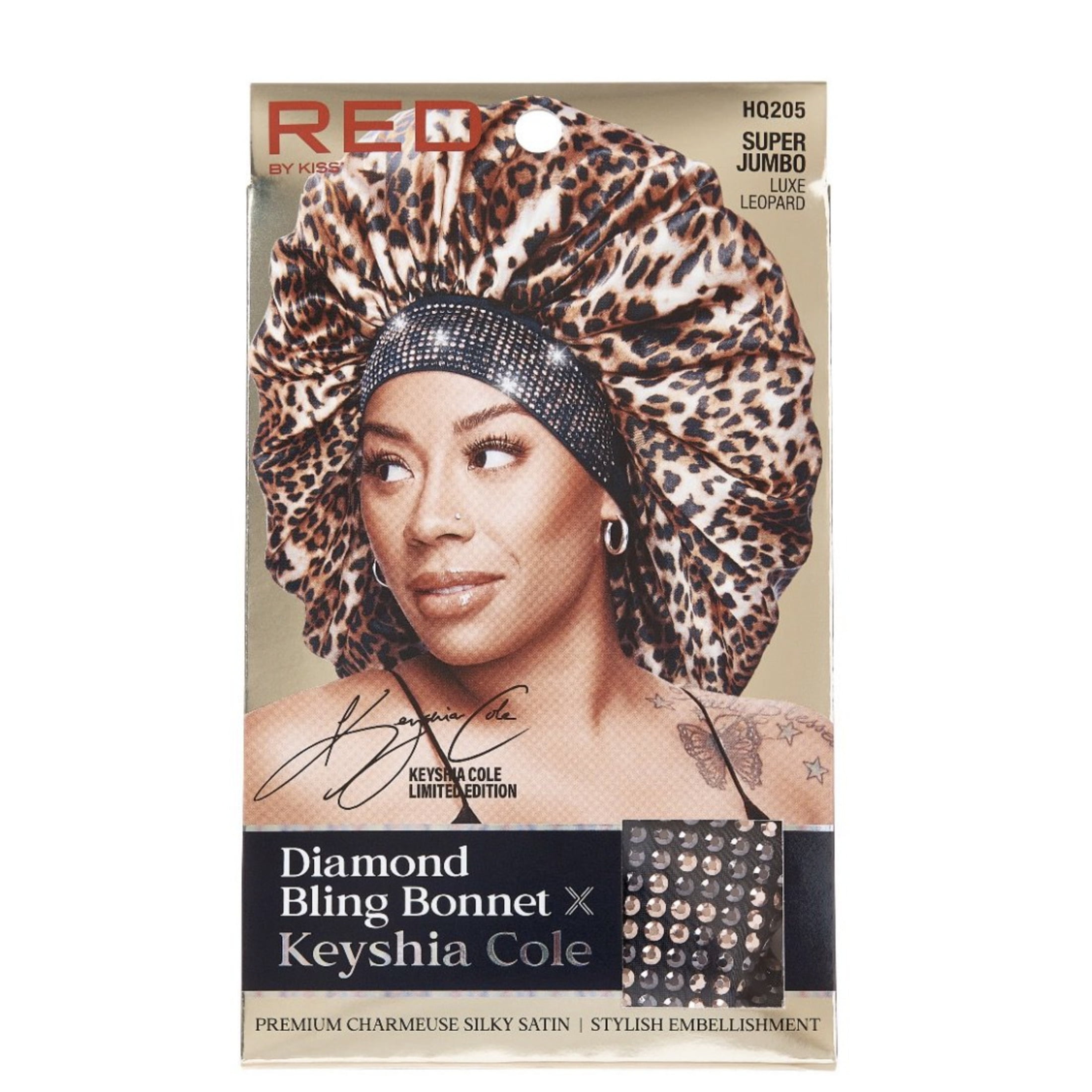 Red by Kiss Diamond Bling Bonnet Xl Luxe - Walmart.com