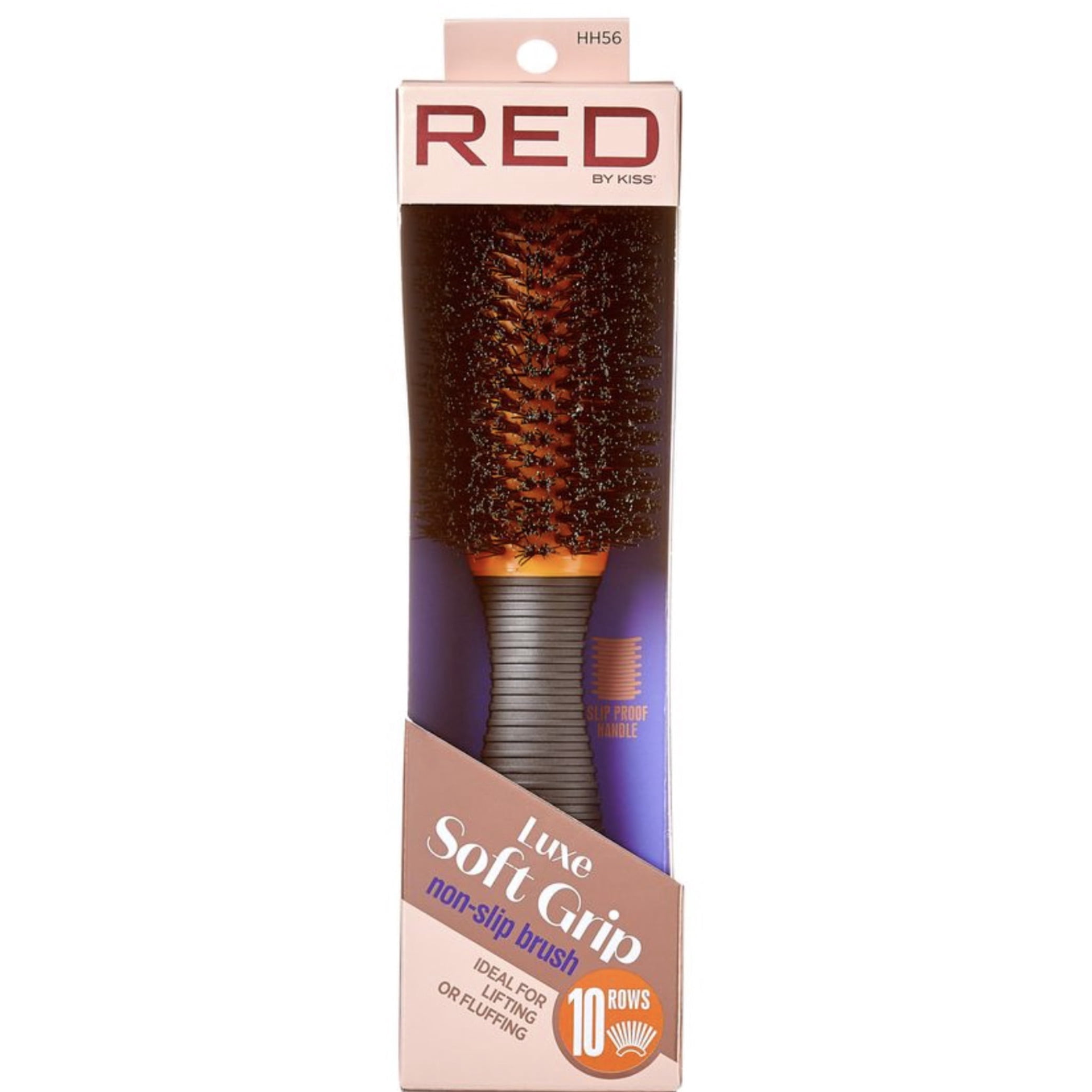 Red by Kiss Lux Soft Grip Brush #Bsh42 - Walmart.com