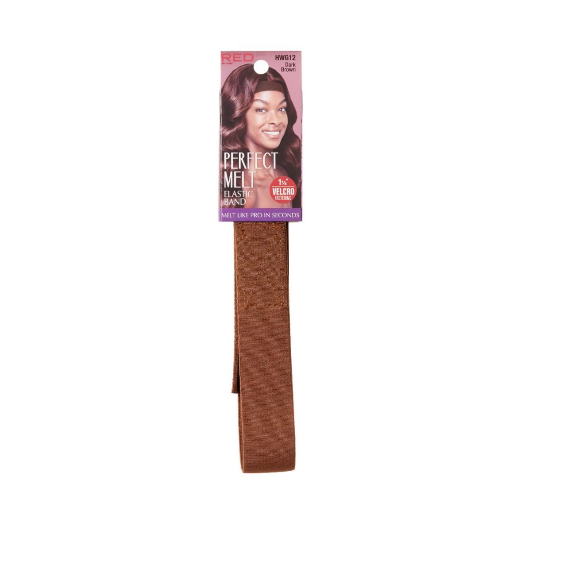 Red by Kiss PM Elastic Wig Band Reg 2Sil Dark Brown Beige - Walmart ...