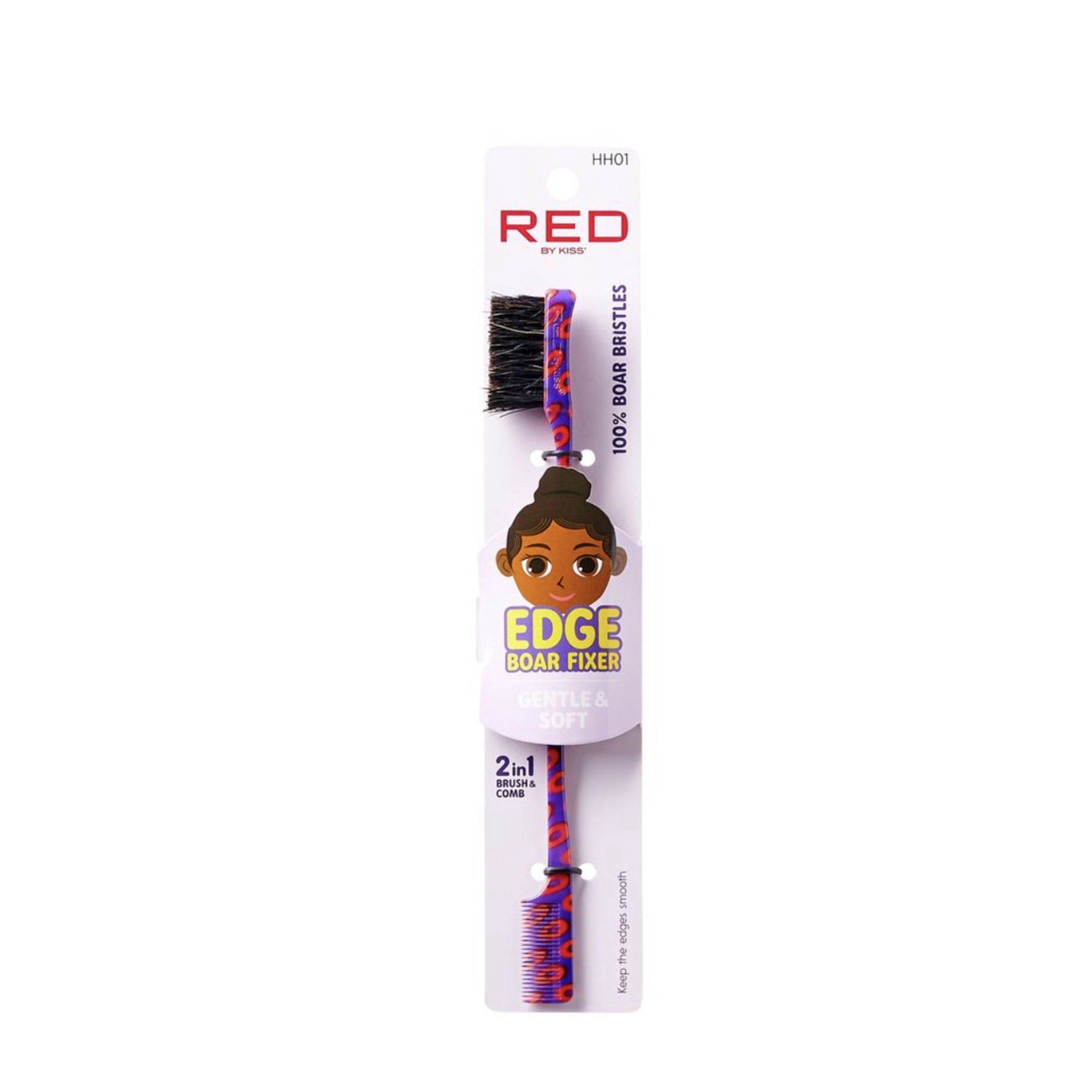 Red by Kiss Patterned Edge Brush Kids - Walmart.com
