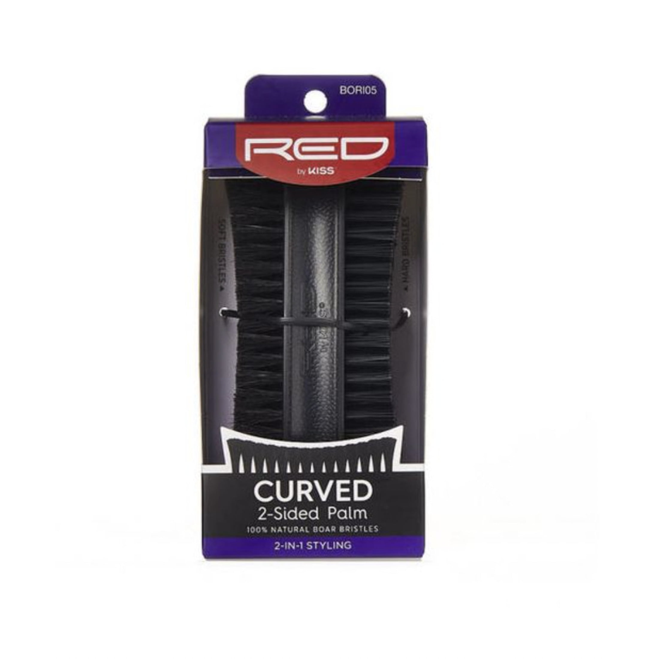 Red by Kiss Professional Injection Boar Brush Dual Pm Bori05 - Walmart.com