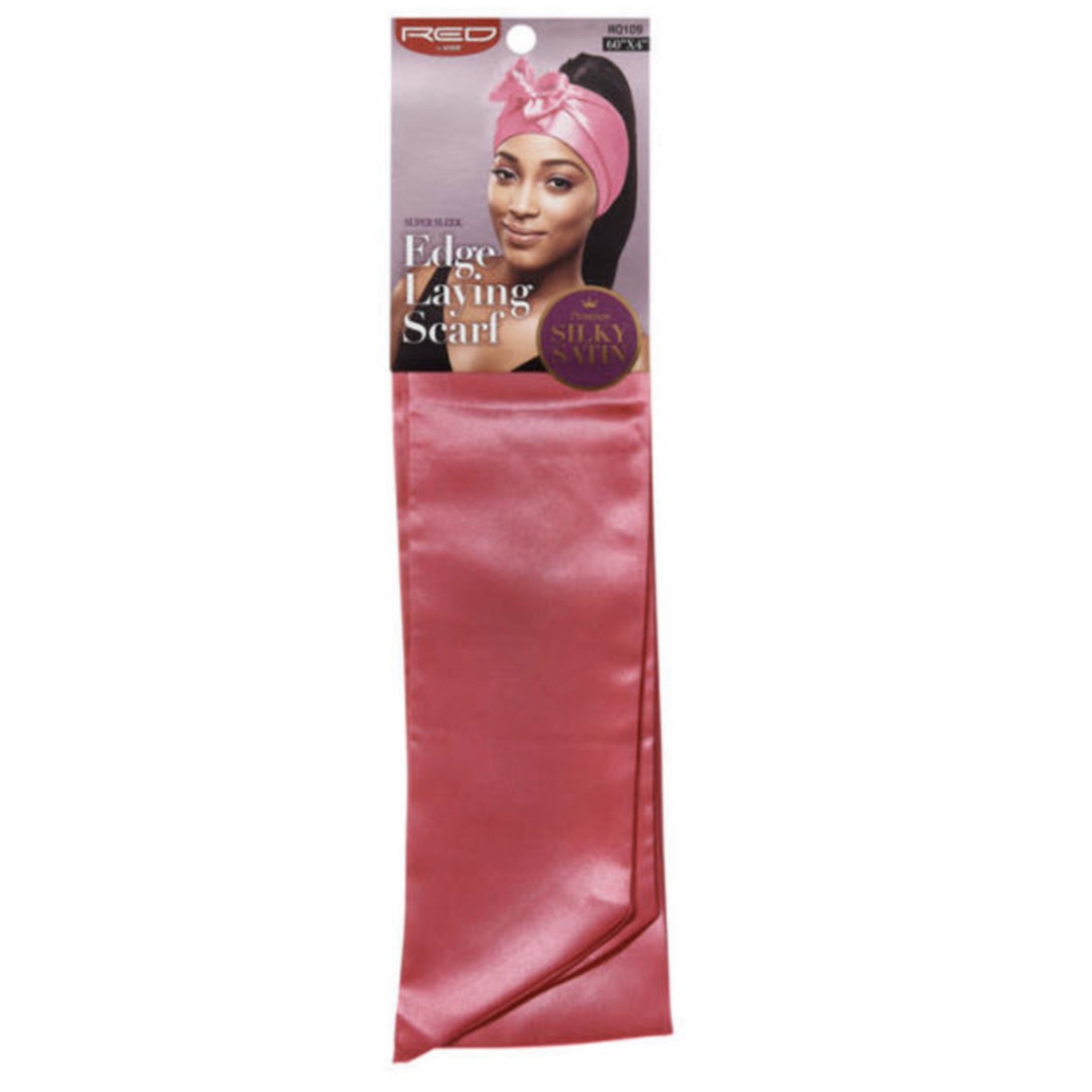 Red by Kiss Silky Satin Edge Scarf 60” X 4” - Walmart.com