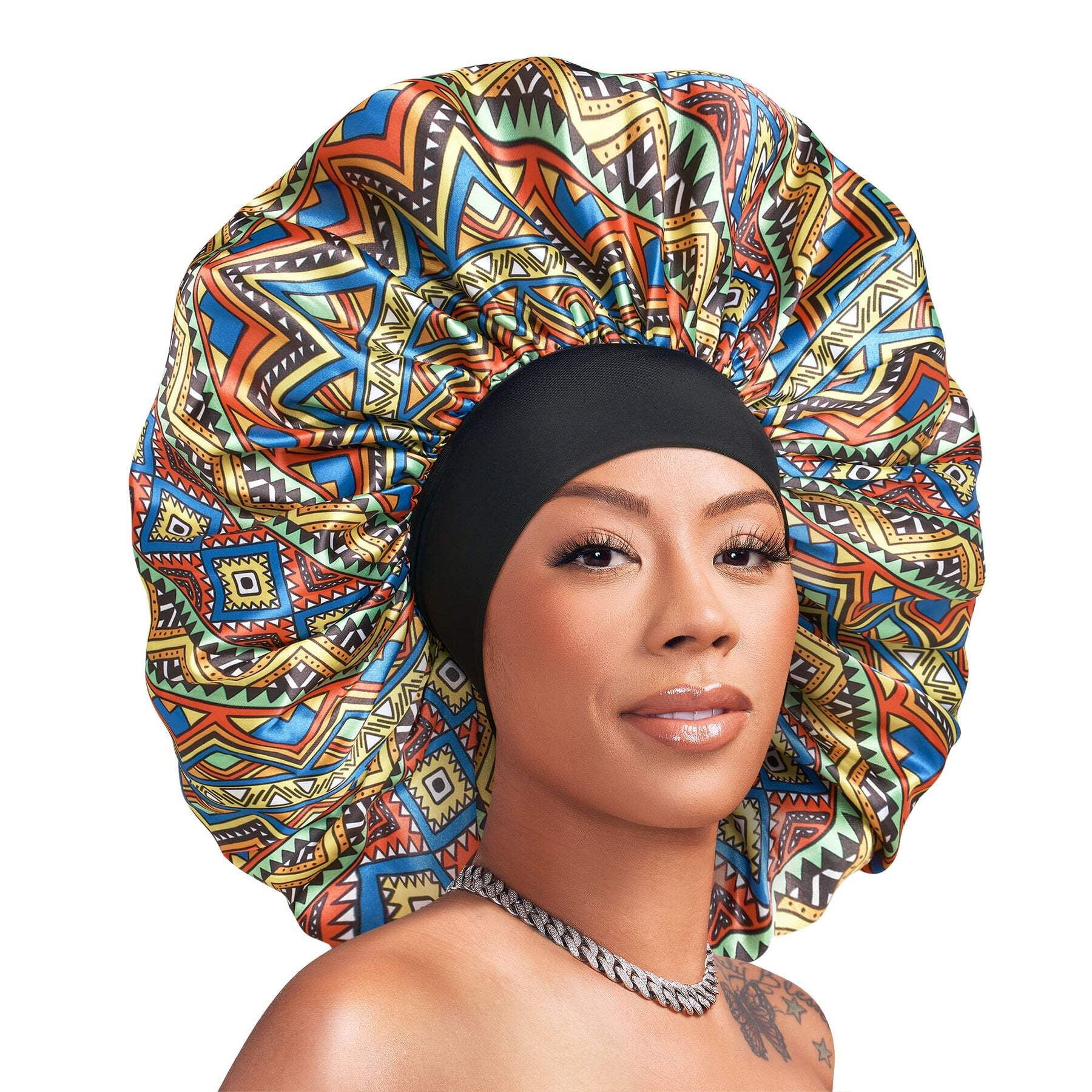 Red by Kiss Silky Stylez X Keyshia Cole Wide Edge Silky Bonnet Super ...