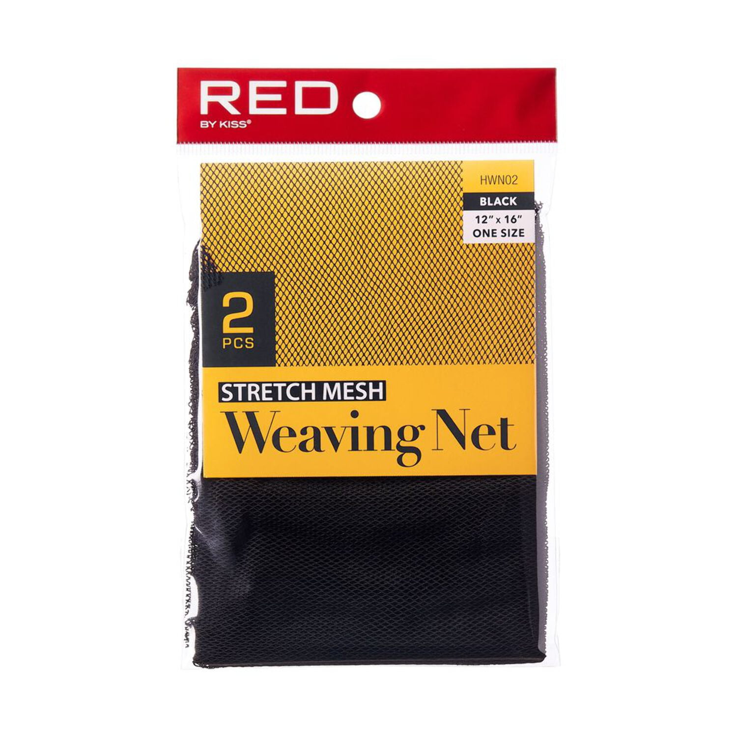 Red by Kiss Stretch Mesh Weaving Net 12" x 16" Black #HWN02 - Walmart.com