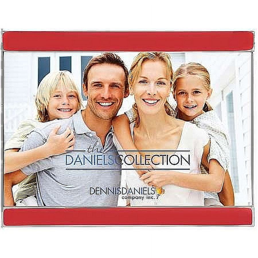 Red enamel silver LETTERBOX 6x4 design by Dennis Daniels - 4x6 - Walmart.com