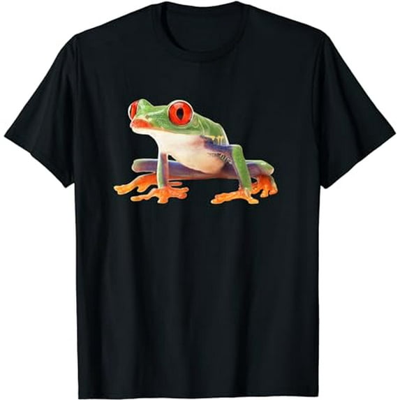 Red-eyed Tree Frog Clothing Apparel Agalychnis callidryas T-Shirt ...
