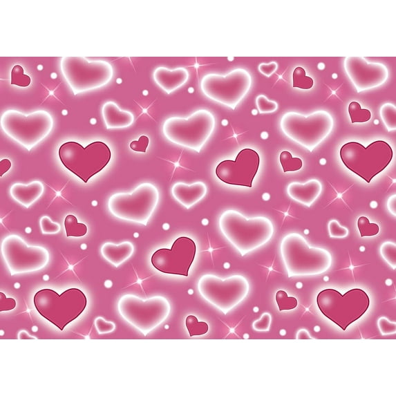 Red heart-shaped background fabric, 90s style photography backdrop ...