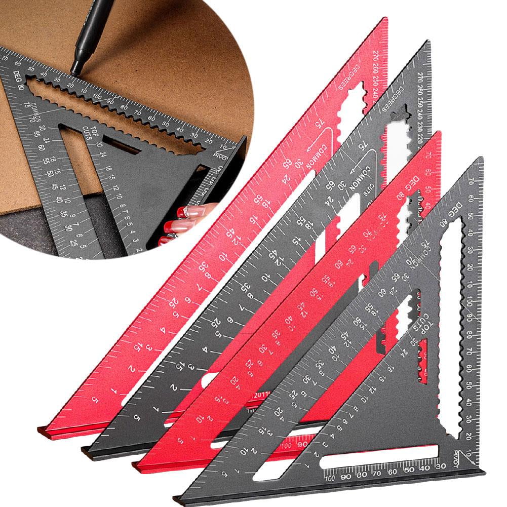 Red large high-precision multi-function 90 degree 45 degree woodworking ...