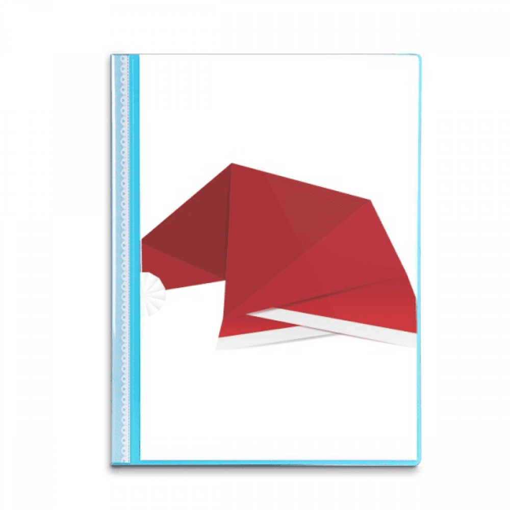 Red mas Hat Origa Book Sheet Protectors Portfolio Binder Folder ...