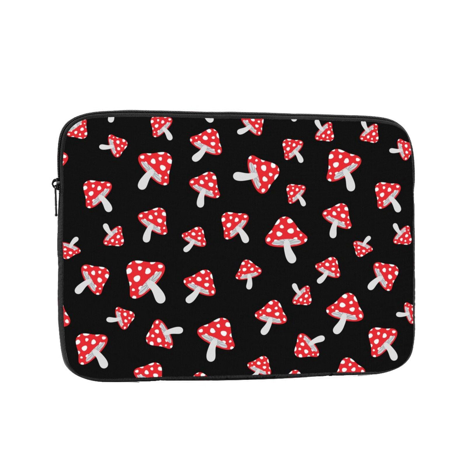 Red mushroom 17 inch Portable Laptop Sleeve Compatible with MacBook Air ...