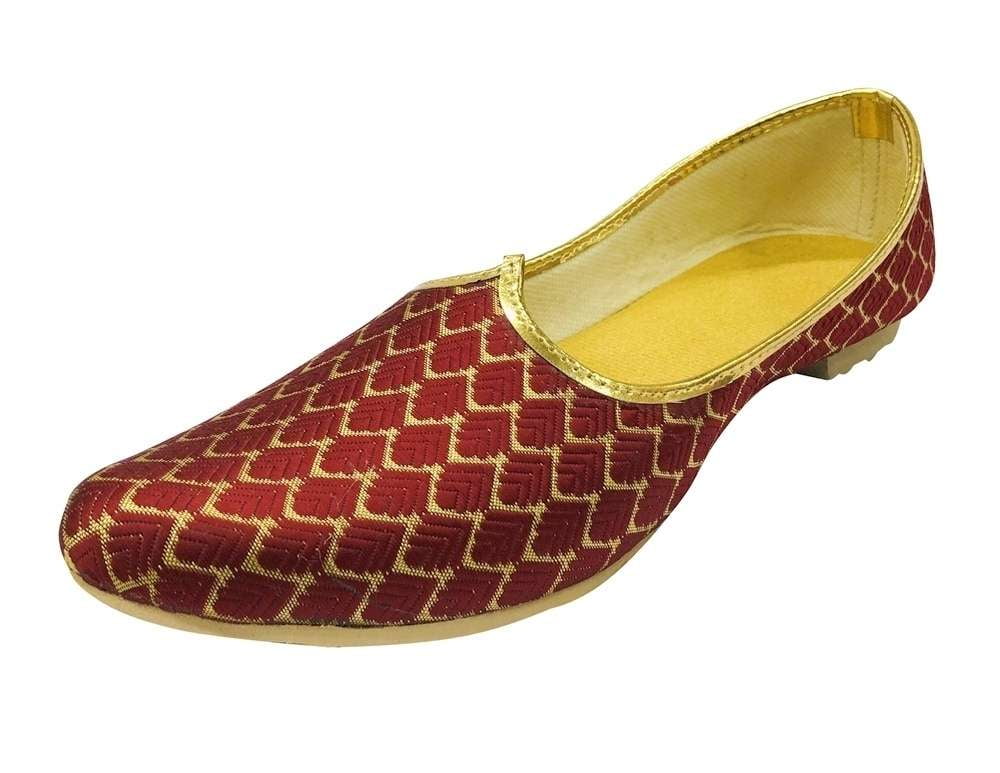 Red punjabi jutti for mens sherwani shoes for men juti for men mojaris ...