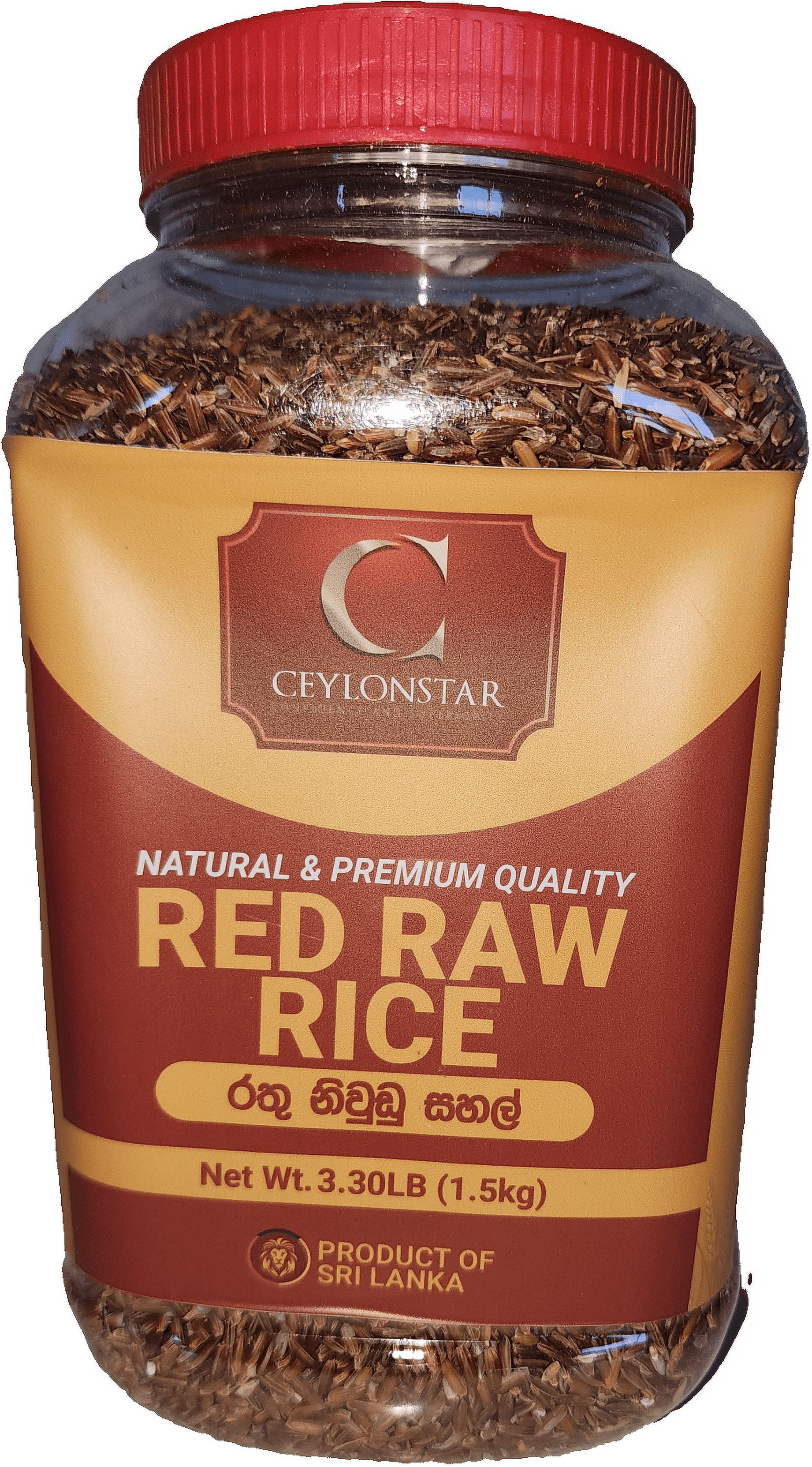 Red raw rice 3.3 lb Product of Sri Lanka - Walmart.com