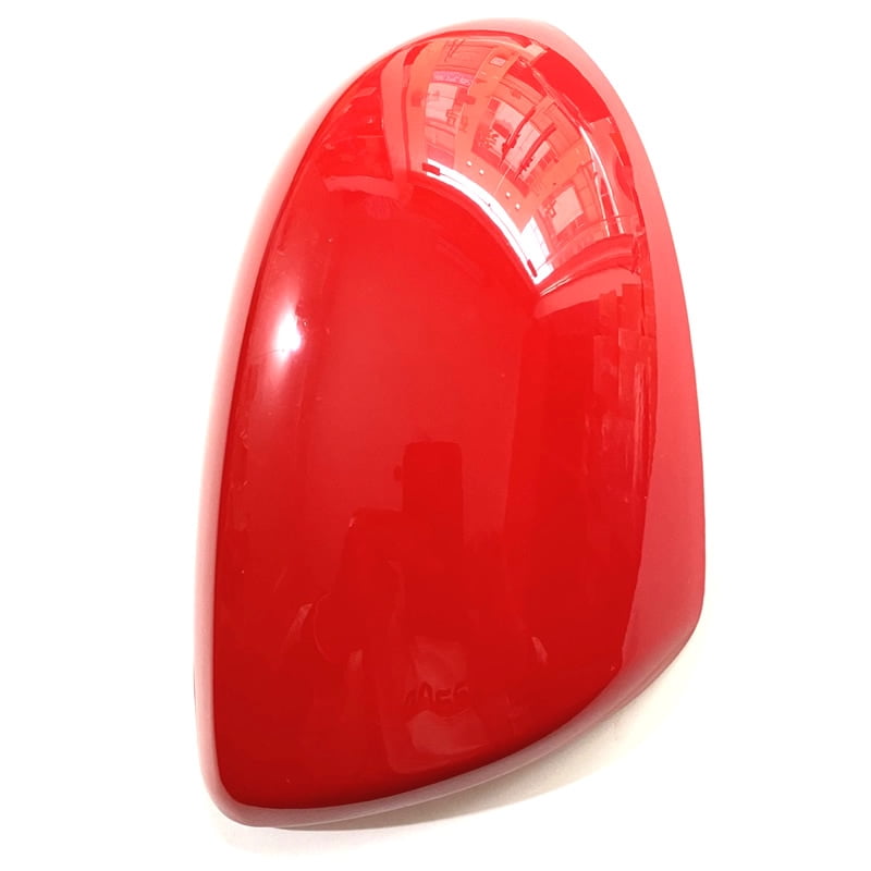 Red right-Side Rearview Mirror Cover Wing Mirror Cap With the painted ...
