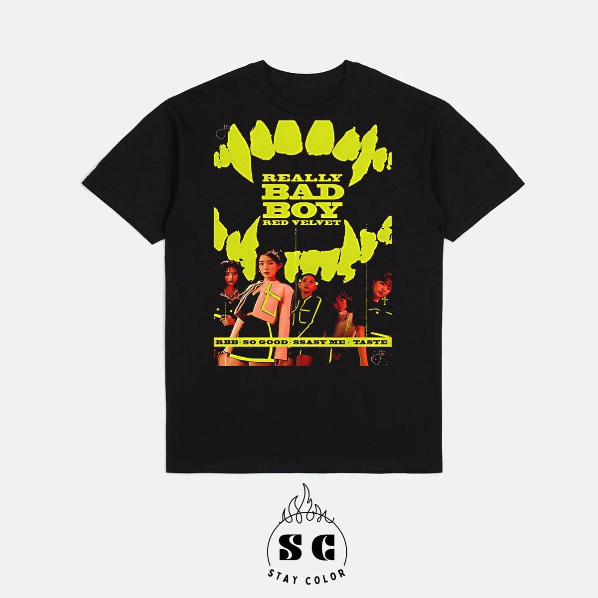 Red velvet Bad Boy Shirt, kpop Merch, wendy, joy, red velvet bad boy ...