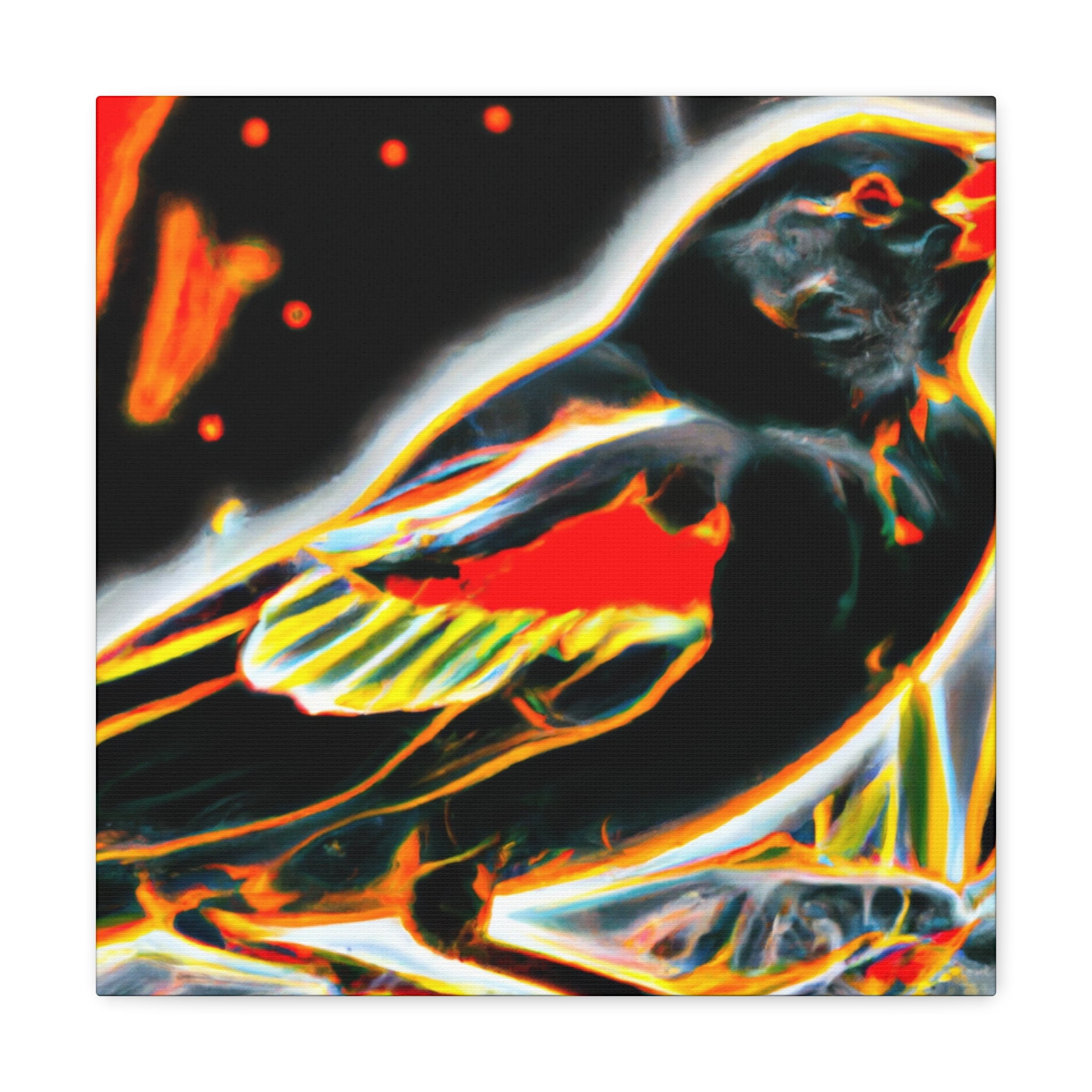 Red-winged Splendor Art - Canvas - Walmart.com