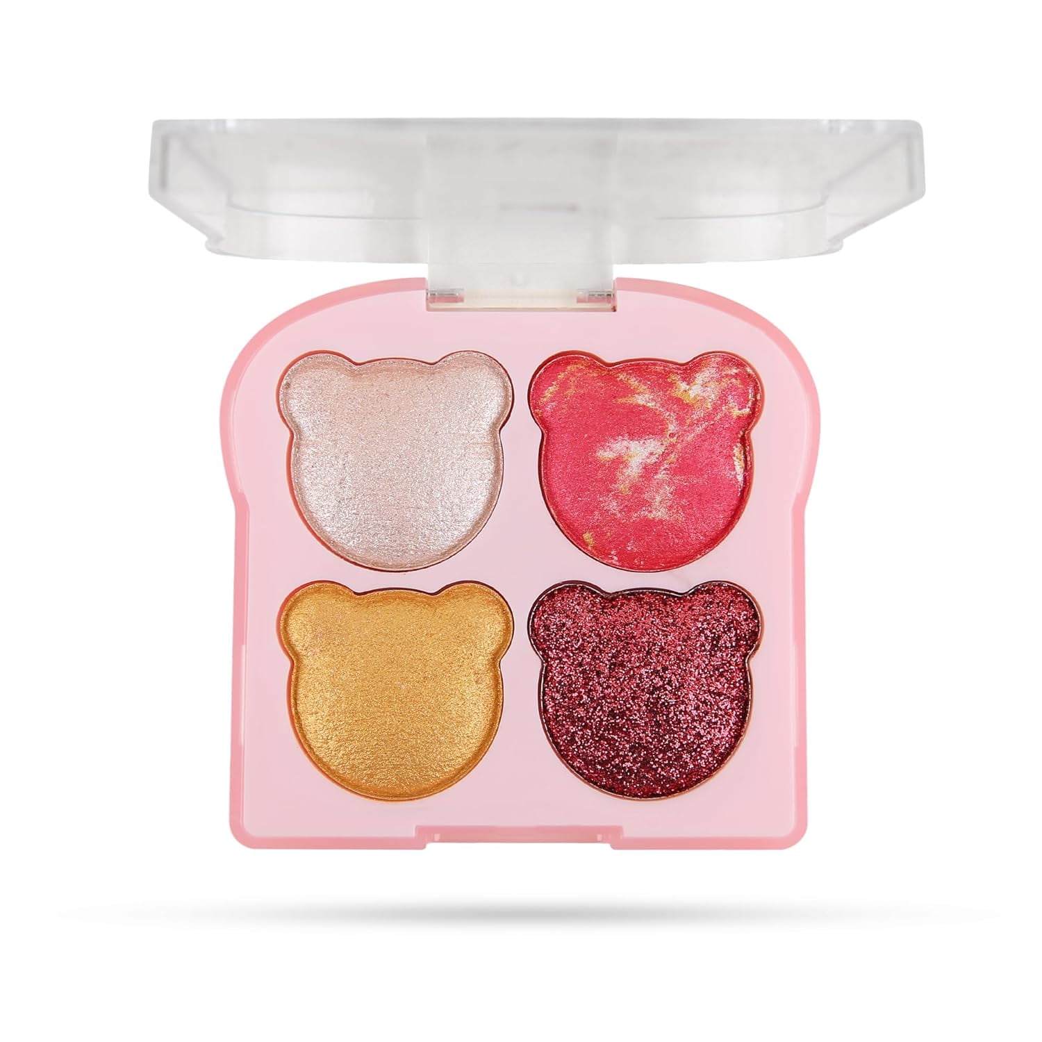 Red4 Photo Ready 4 in1 Palette Highlighter Blusher Shimmer and Glitter ...