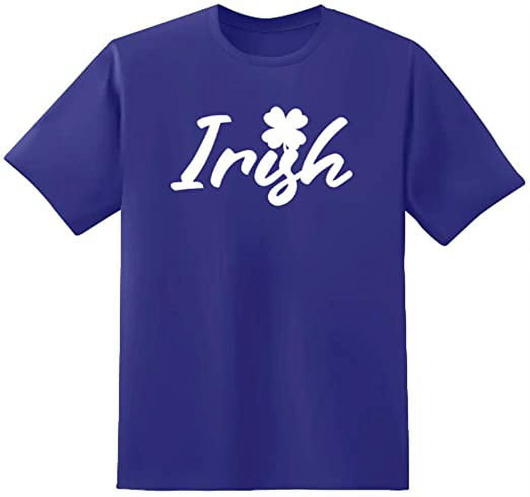 RedBarn Unisex Navy Half Sleeves Cotton "Irish" Graphic T Shirt ...