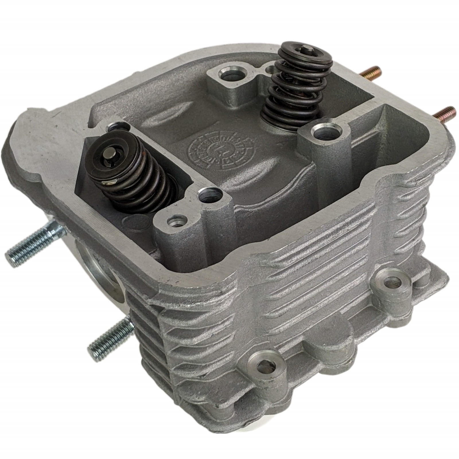 RedCap 170cc Gy6 61mm Big Bore Cylinder Head Assembly - Enhanced Power ...