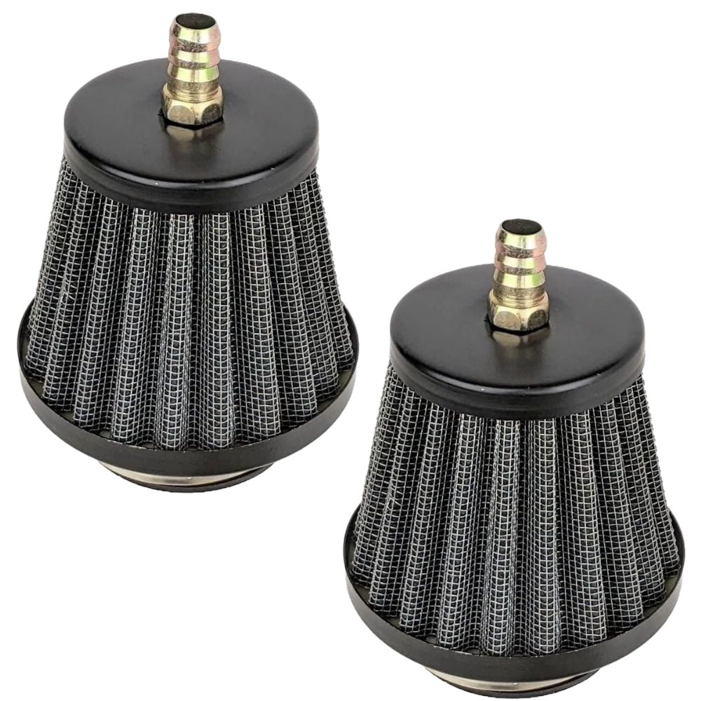 RedCap 35mm Cone Air Filter with Exhaust Nipple Apollo Go Kart Dirt Pit ...