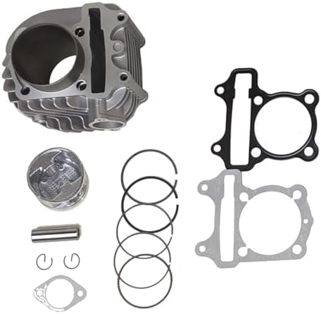 RedCap Motorcycle 61mm Big Bore Cylinder with Piston Rings Rebuild Kit ...