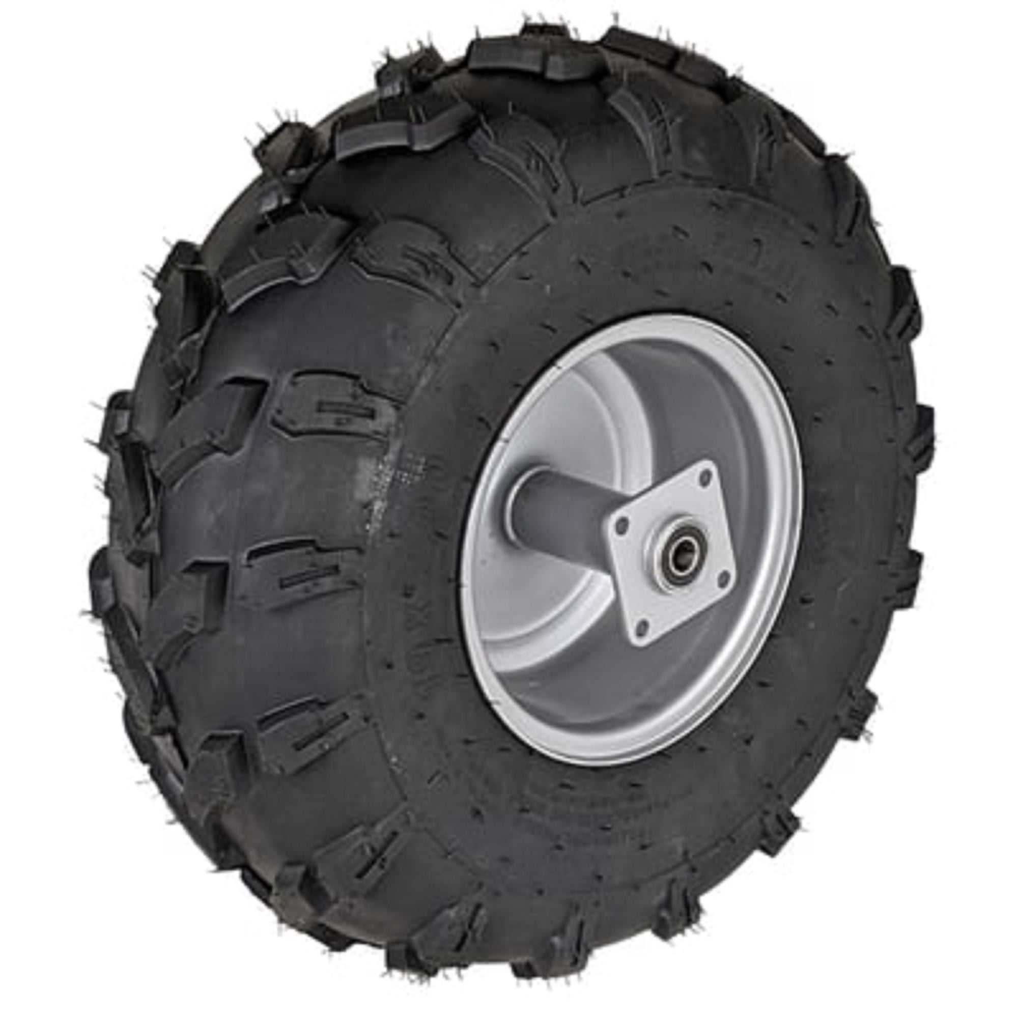 RedCap Silver Rear Tire & Wheel Rim Assembly Pre-Mounted for Coleman ...