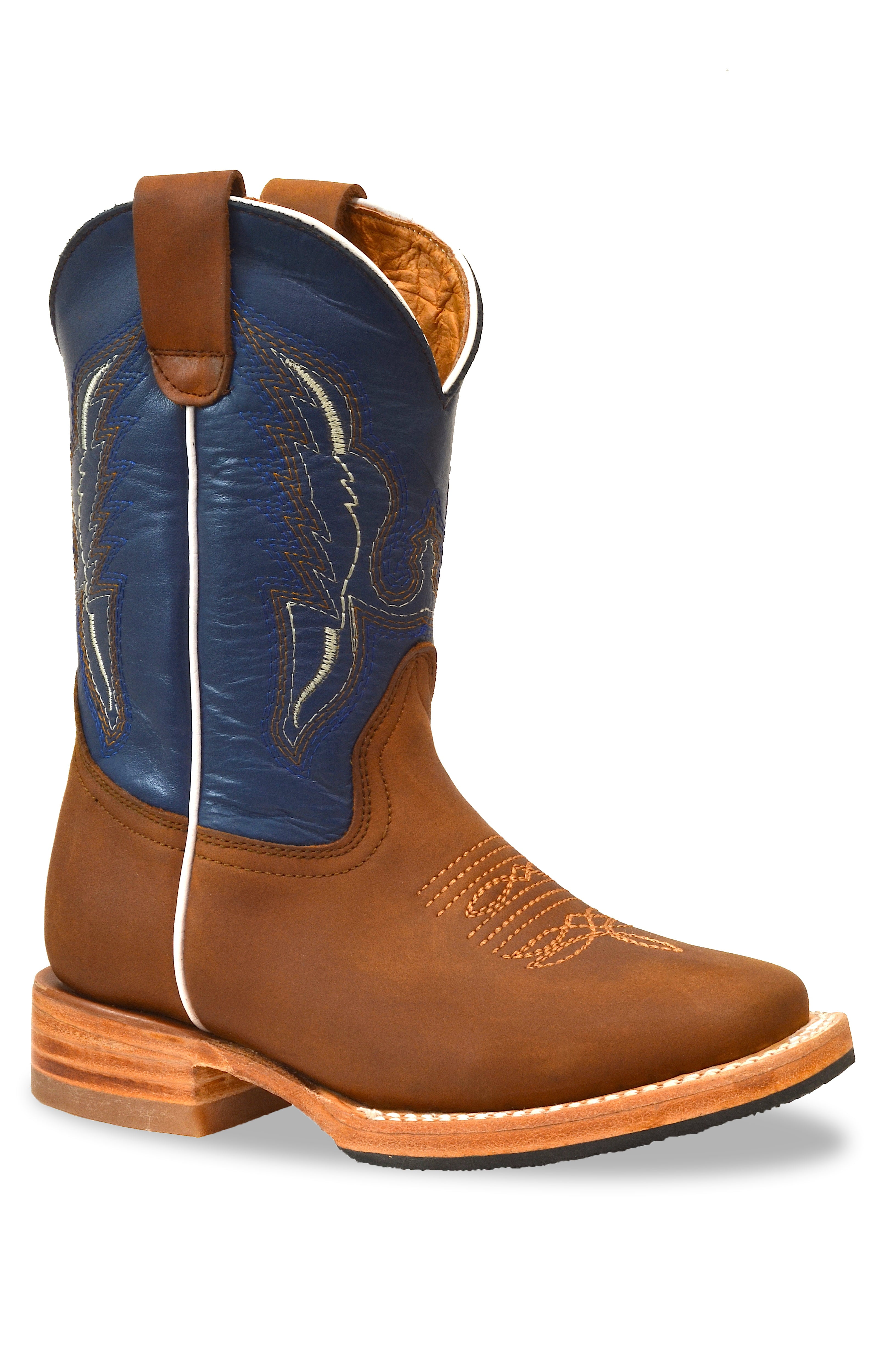 RedHawk Boot Co. Kids Wide Square Toe Cowboy Boots - Walmart.com