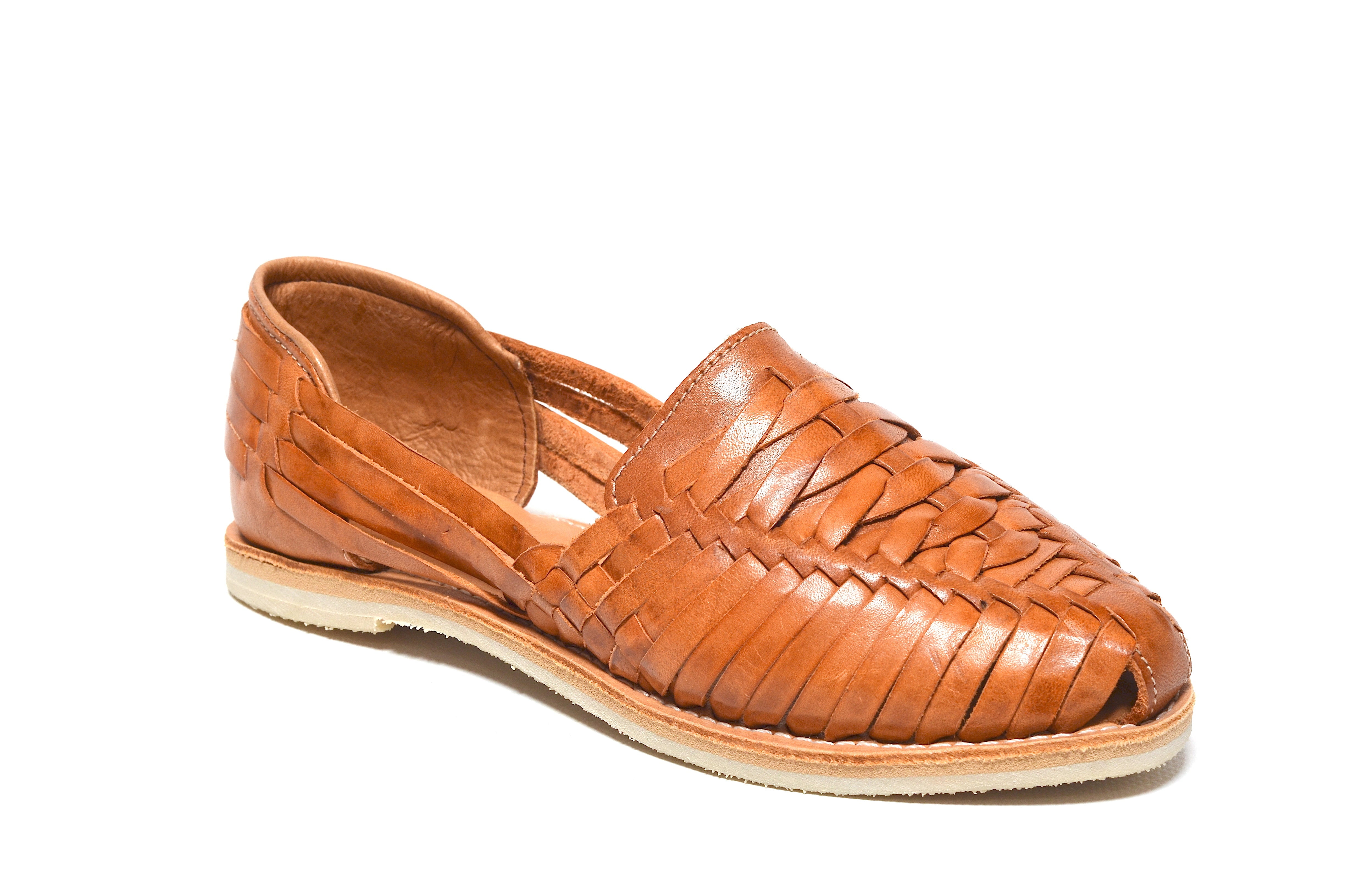 RedHawk Boot Co. Women's Hand-woven Leather Sandals - Walmart.com