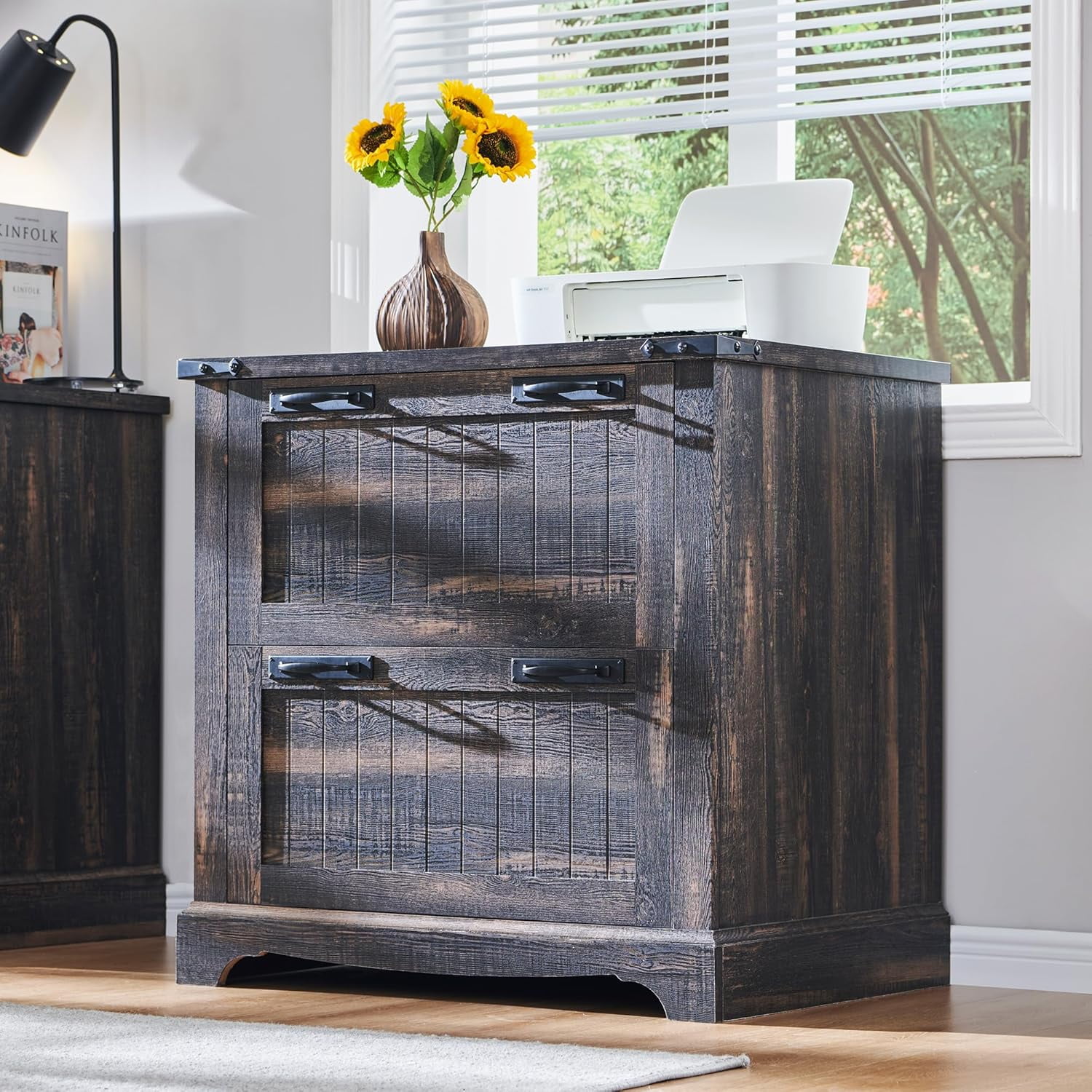 RedLemon File Cabinet with 2 Drawers, Farmhouse 30" Filing Cabinets ...