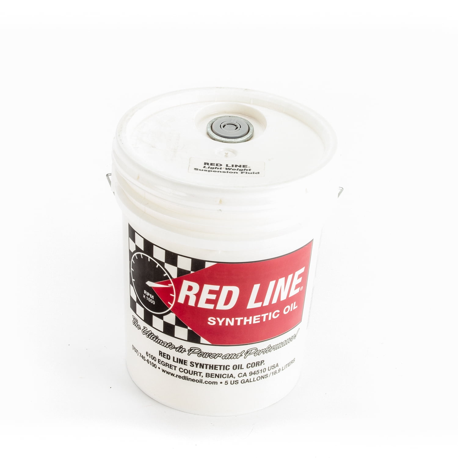RedLine- LightWeight 5WT Suspension Fluid - 5 Gallon - PN: 91126 ...